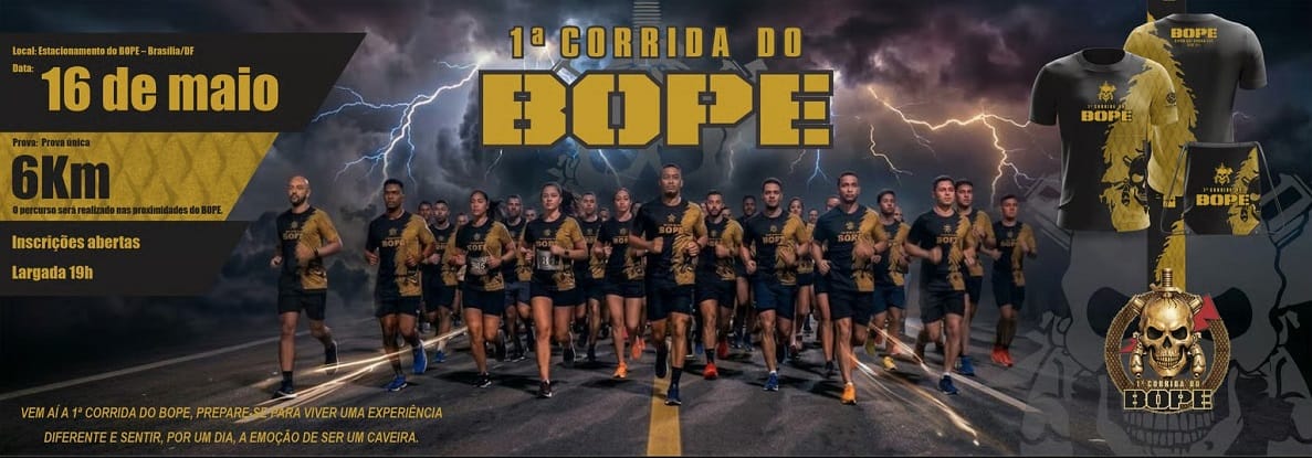 1ª CORRIDA DO BOPE - Correr Brasília