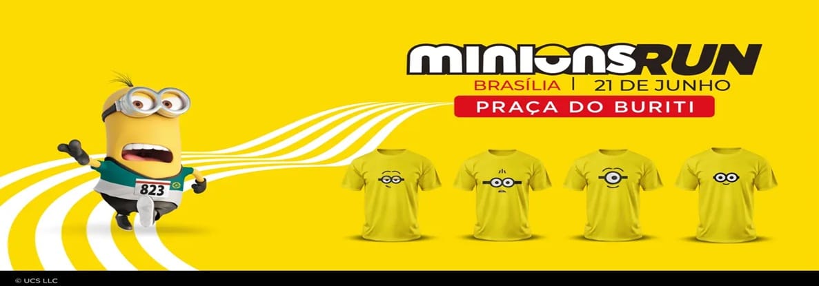 Minions Run – Brasília 2026 - Correr Brasília